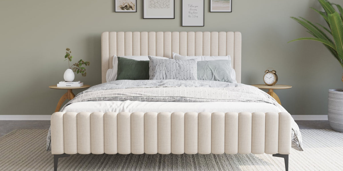 Experience Unrivaled Comfort: Discover Our Fabric Bed Frames | Isaak — ISAAK