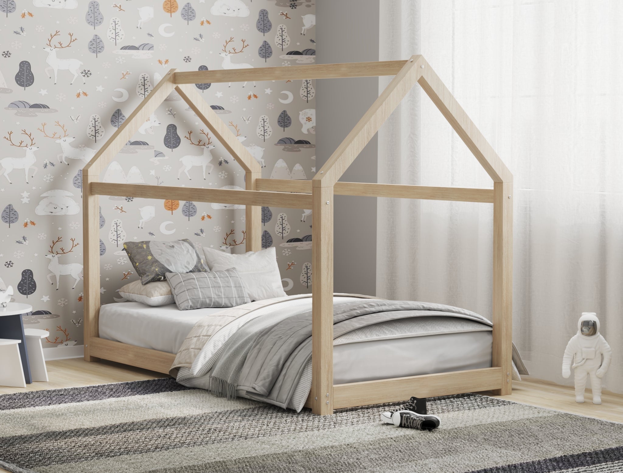 Fun and Functional Kids House Bed Frames — ISAAK