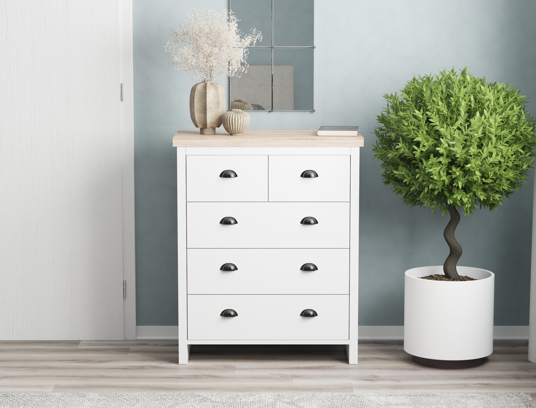 Jasper 5 Chest of Drawers — ISAAK